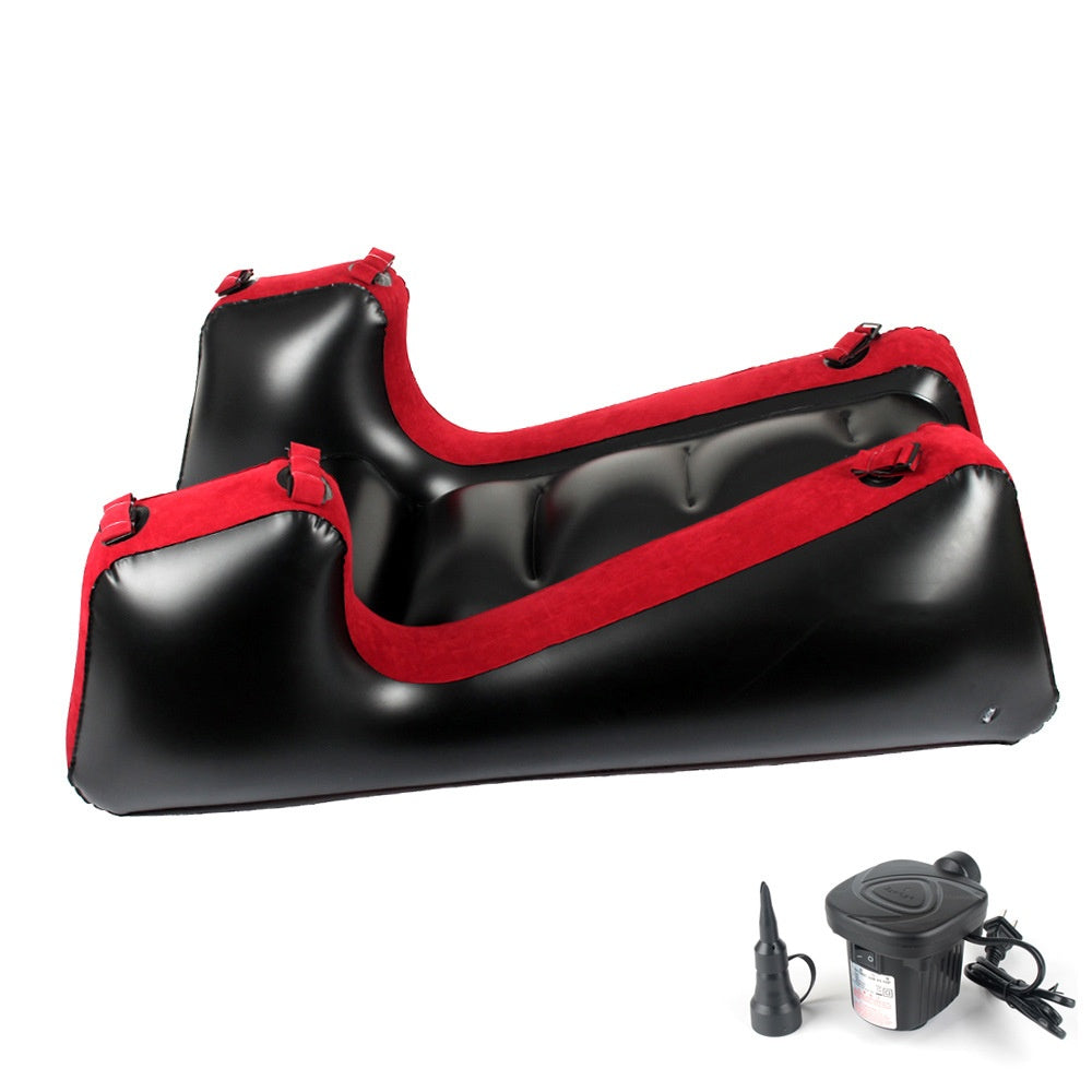 TOUGHAGE Inflatable Leg Spreader Sex Cushion (Free Electric Air Pump ...